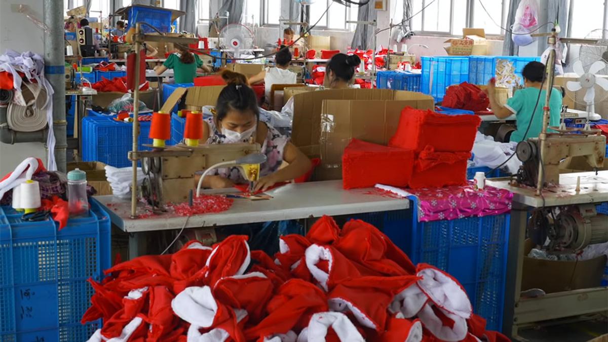 Christmas is coming and Santa’s Chinese workshops have been on the case ...