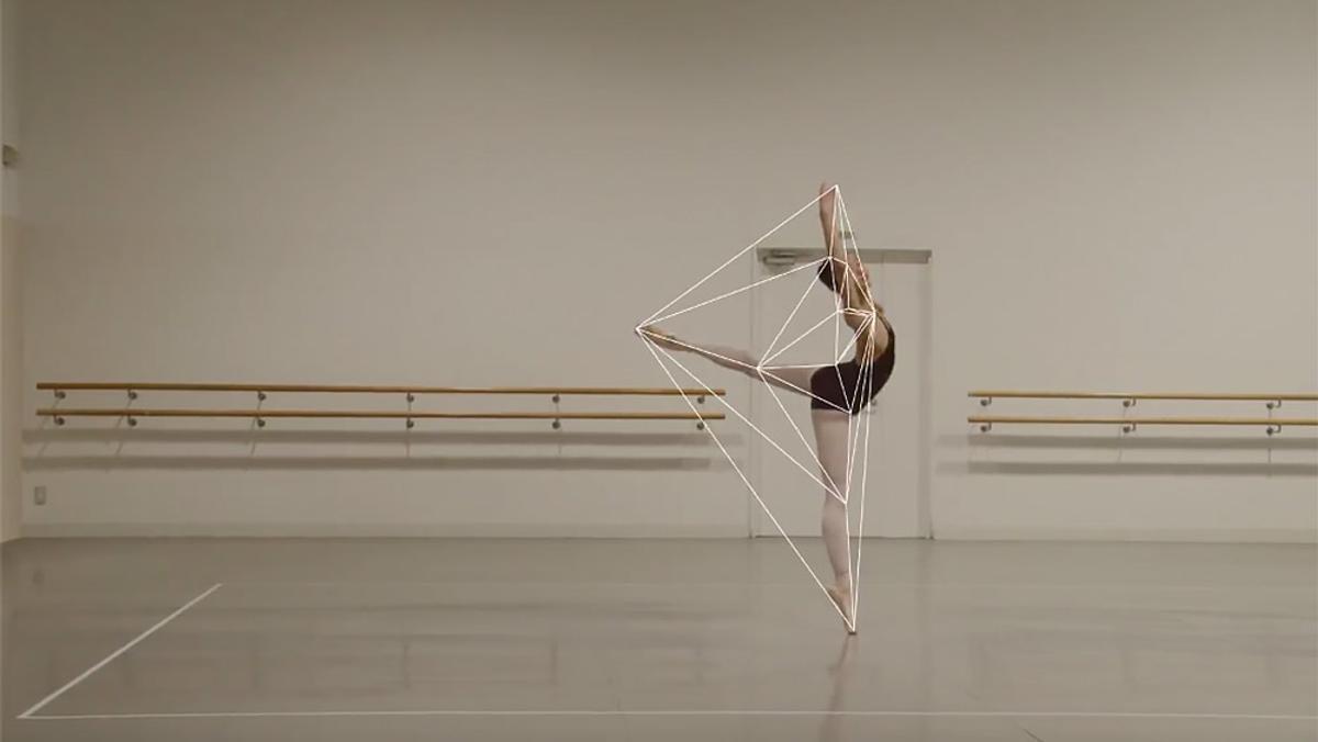 A ballerina dances with the geometry of her own movements | Aeon Videos