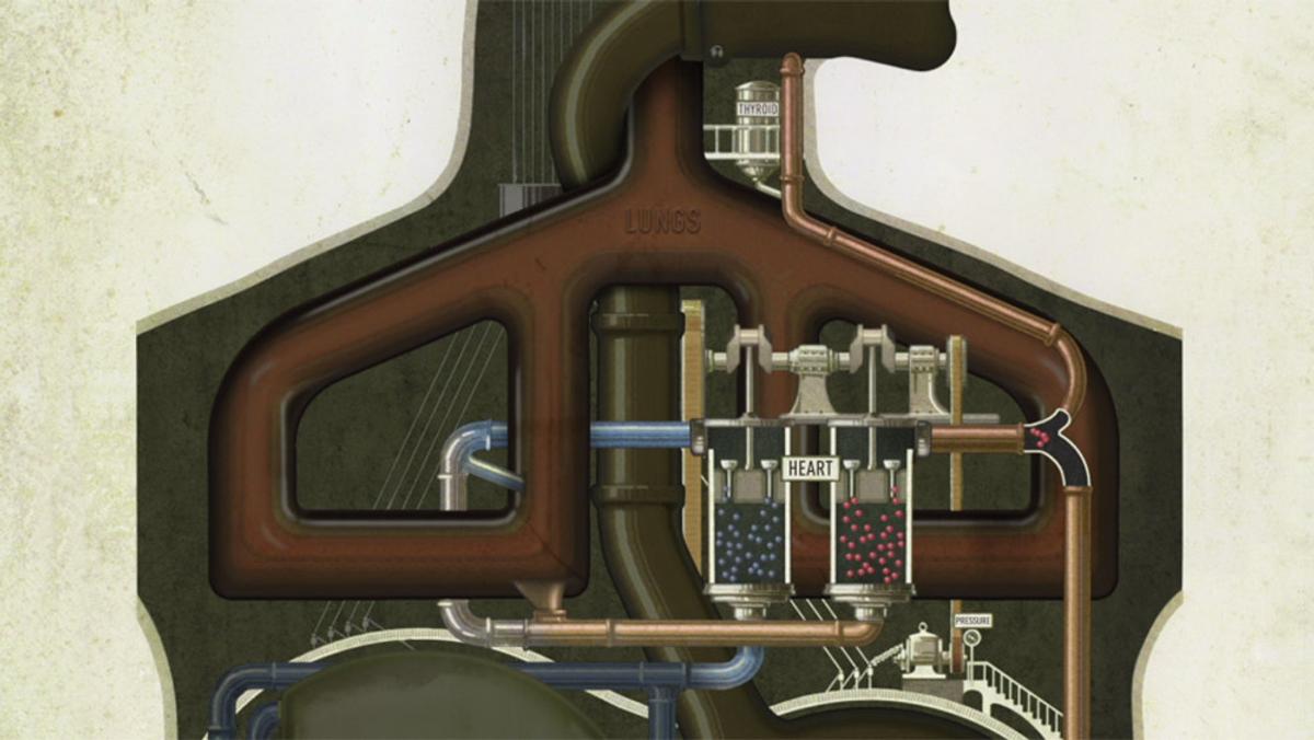 The body as machine: first imagined in 1927, now brought to new ...