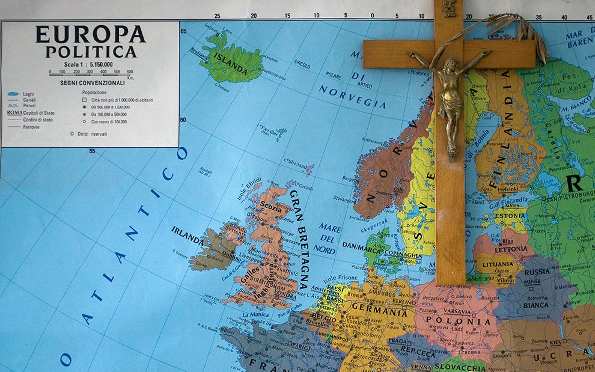 Political Religious Map Of Europe Map Of Europe