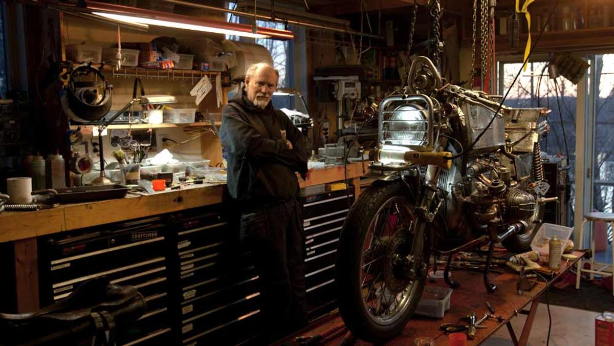To craftsmen, a motorcycle’s inner workings have their own kind of ...
