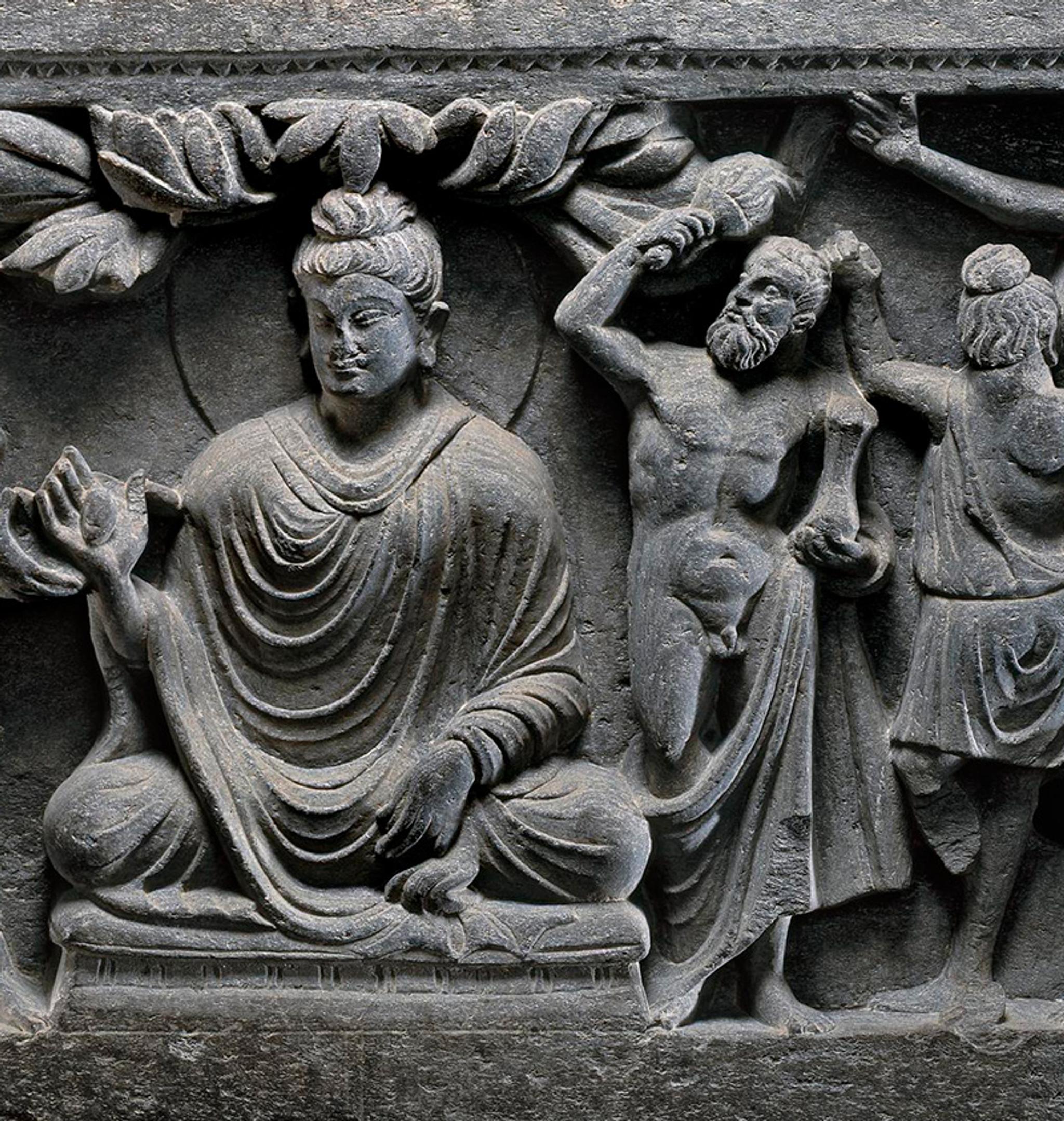 Why the first Buddhas in art wore finely folded Greek tunics | Psyche Ideas
